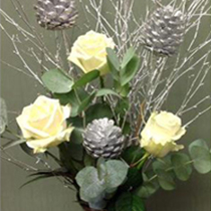 Christmas Cheer Collier Row Floral Studio Demotte Florist